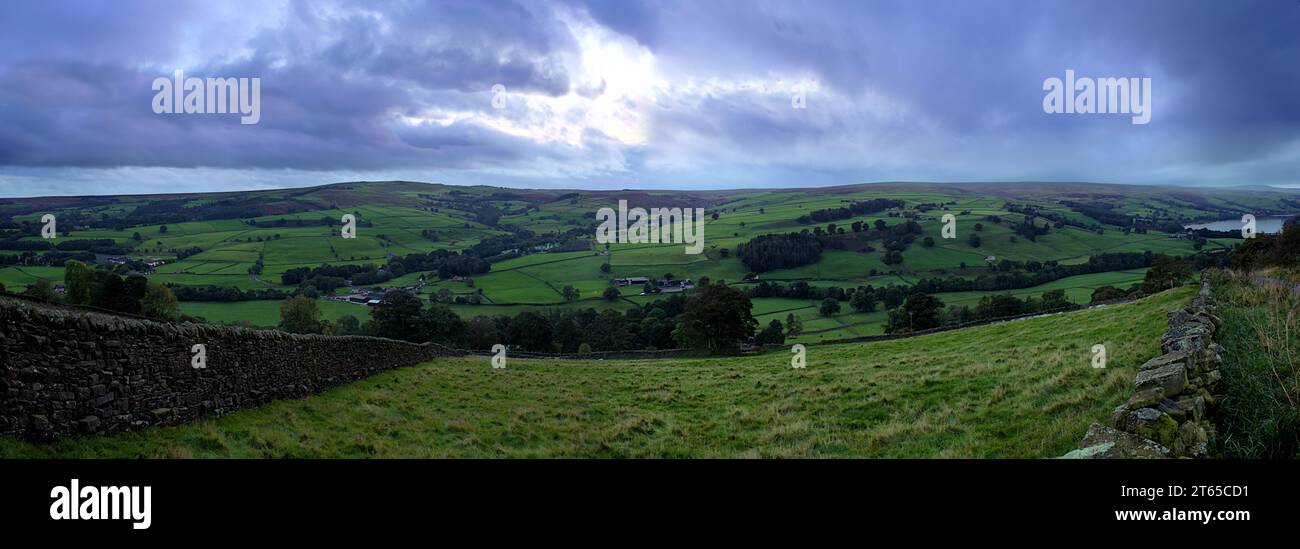 Panoramic view over outskirts countryside hi-res stock photography and ...