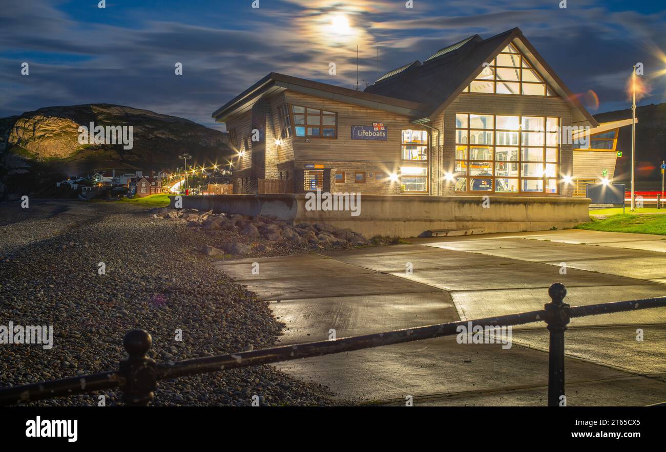 Llandudno Lifeboat Station, North Shore, Llandudno, North Wales. The ...