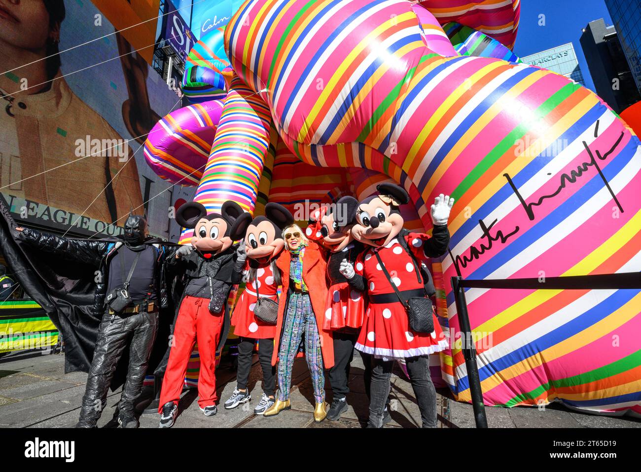 New York, USA. , . Argentinian conceptual pop artist Marta Minujín, 80 ...