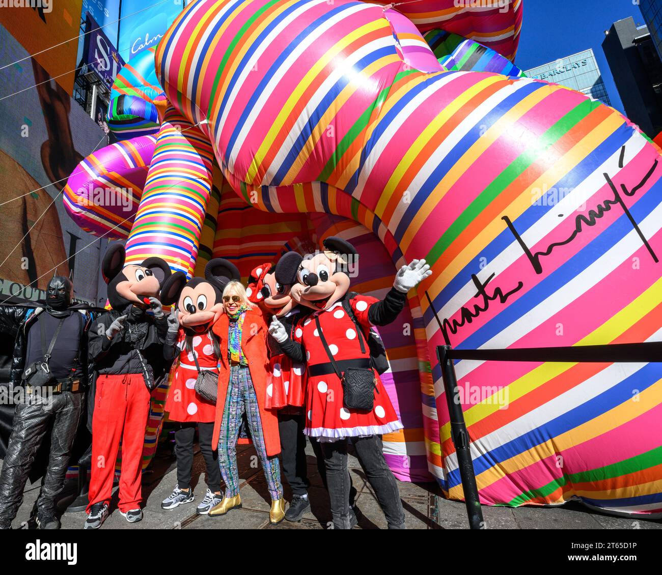 New York, USA. , . Argentinian conceptual pop artist Marta Minujín, 80 ...