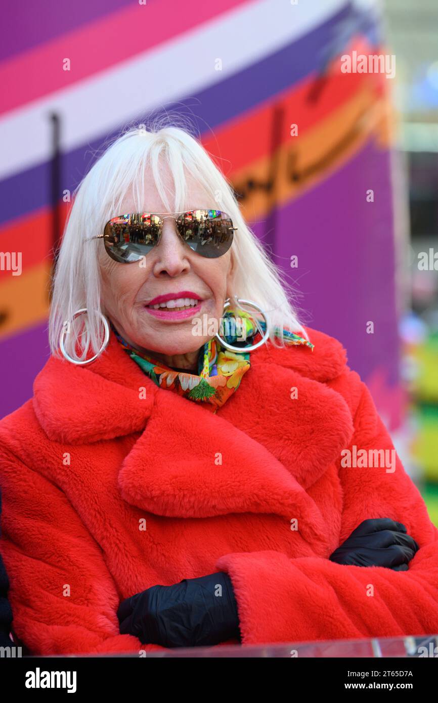 New York, USA. , . Argentinian conceptual pop artist Marta Minujín, 80 ...