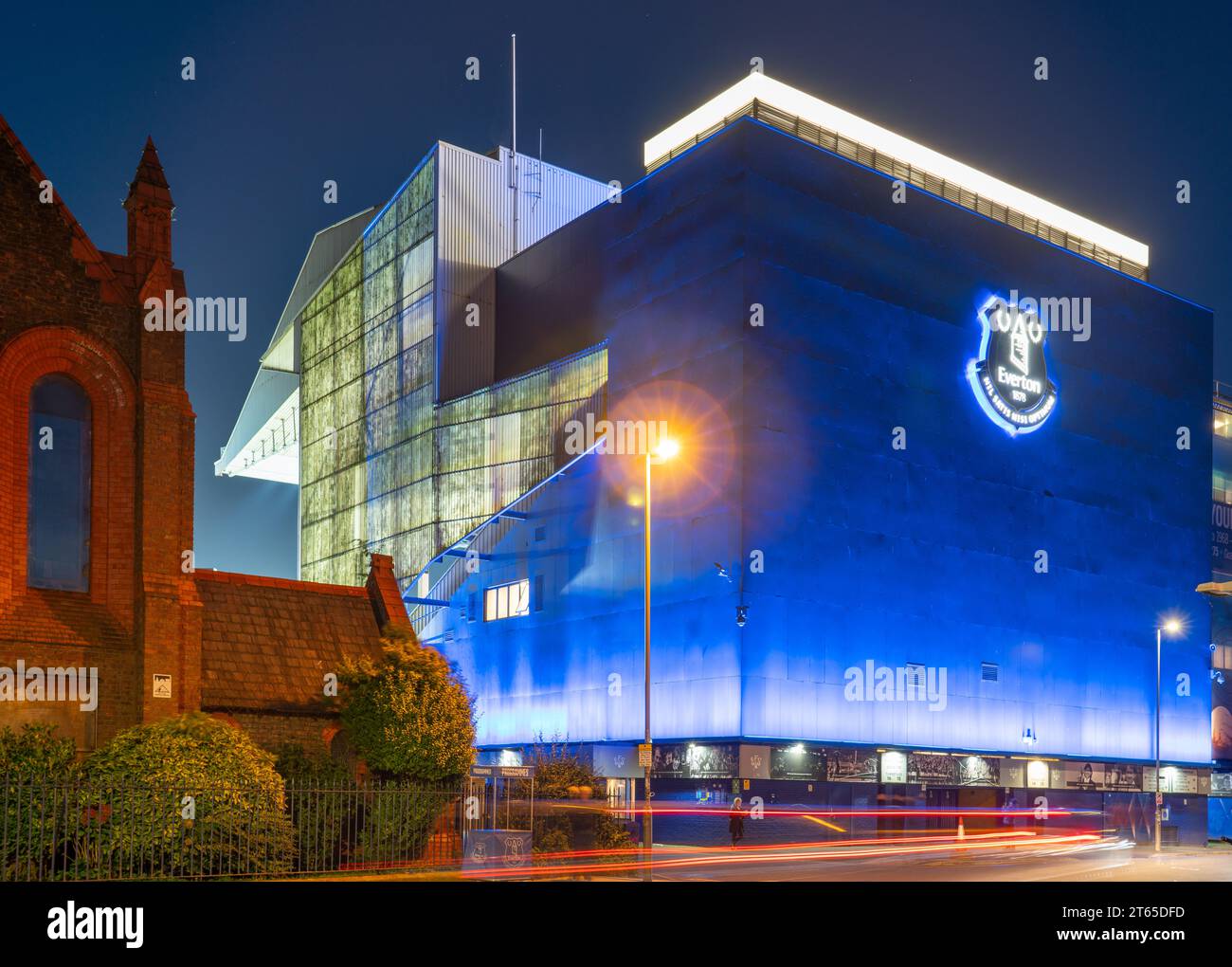 Goodison Park, Walton, Liverpool 4, the home of Everton Football Club ...