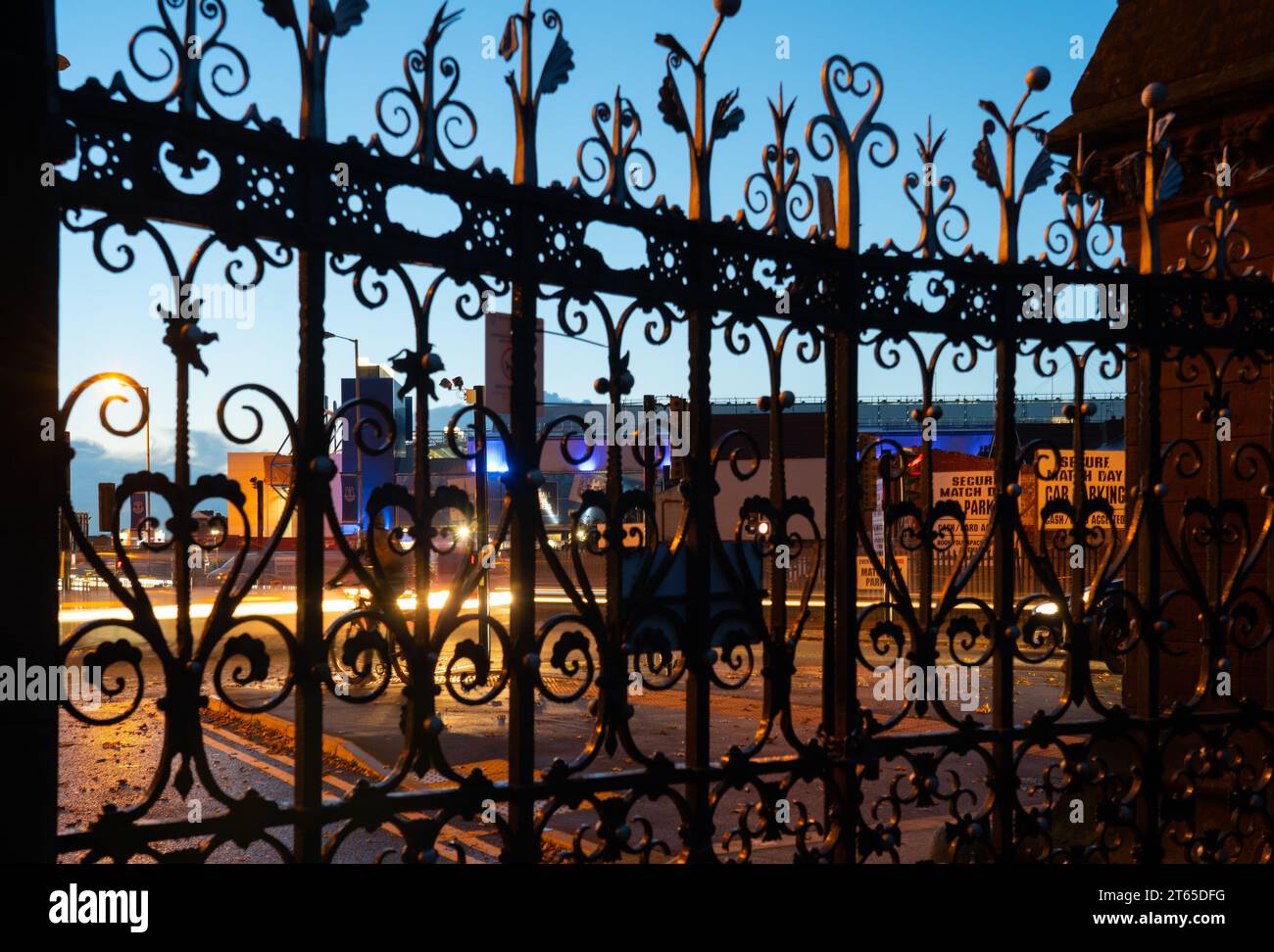 Goodison Park, Walton, Liverpool 4, the home of Everton Football Club ...