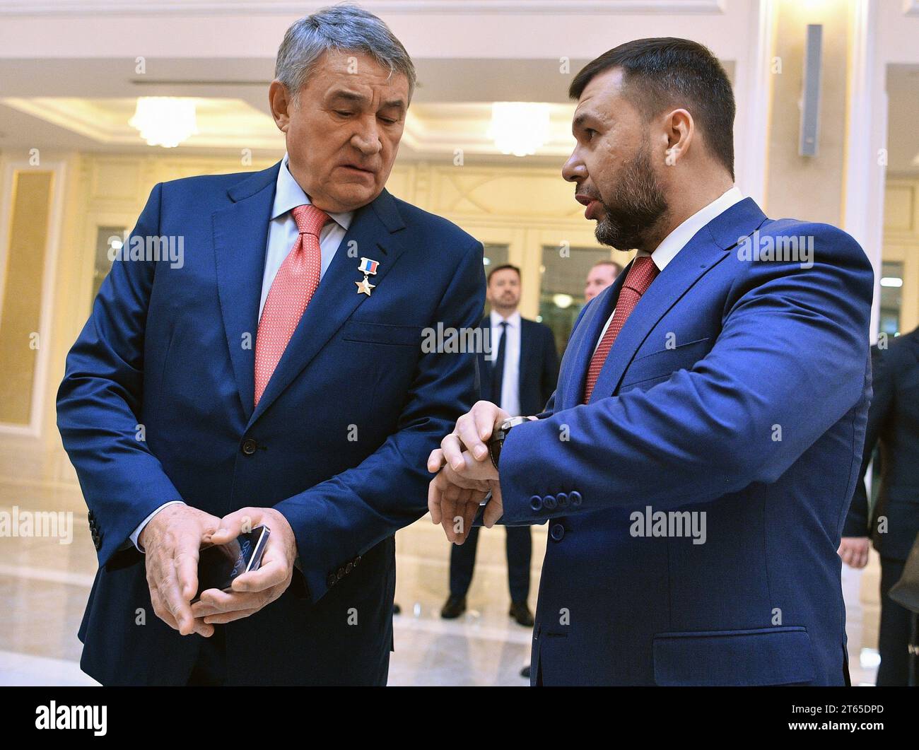 Moscow, Russia. 08th Nov, 2023. The ceremony of presenting the "Swords ...