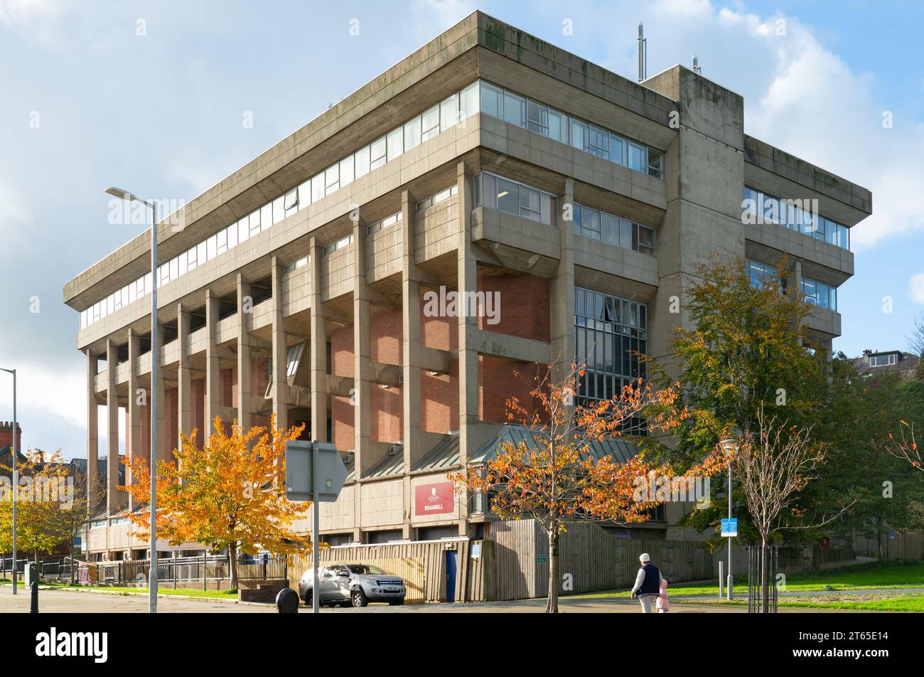 The Brambell Building, Deiniol Road, Bangor, Gwynedd, North Wales. Part ...