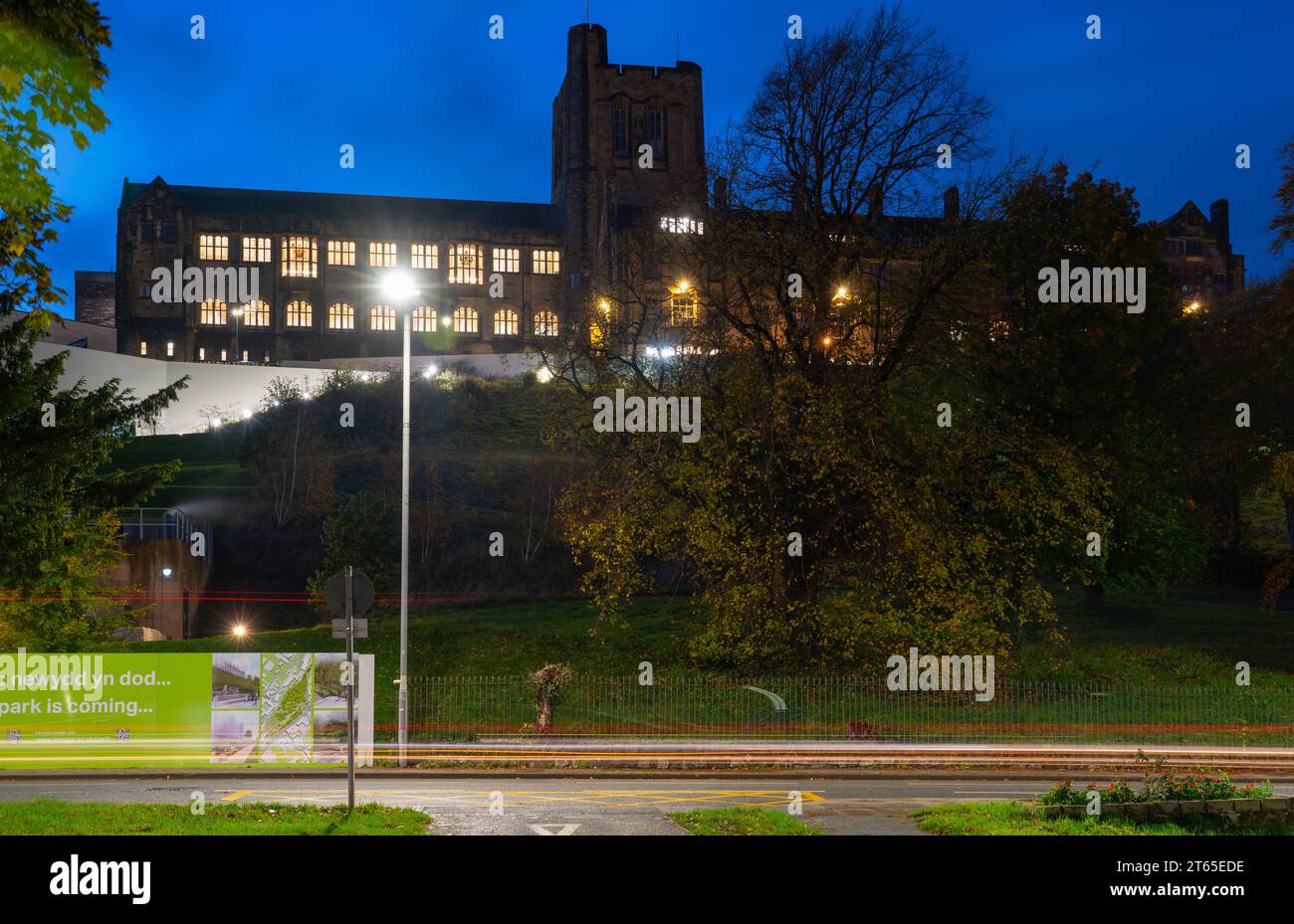 Bangor University Library, (The School on the Hill) College Road ...