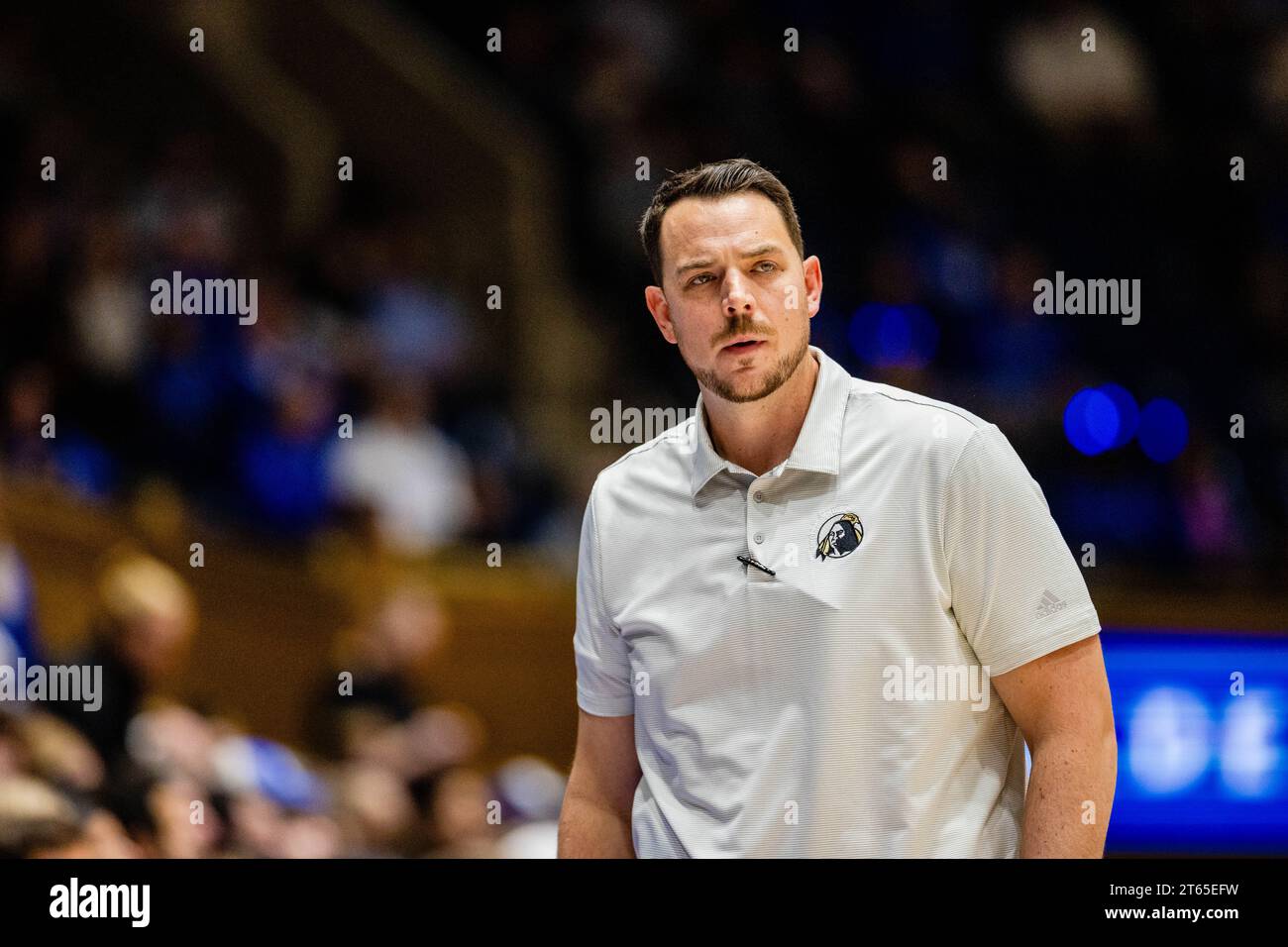 November 1, 2023: Pembroke Braves head coach Drew Richards during the ...