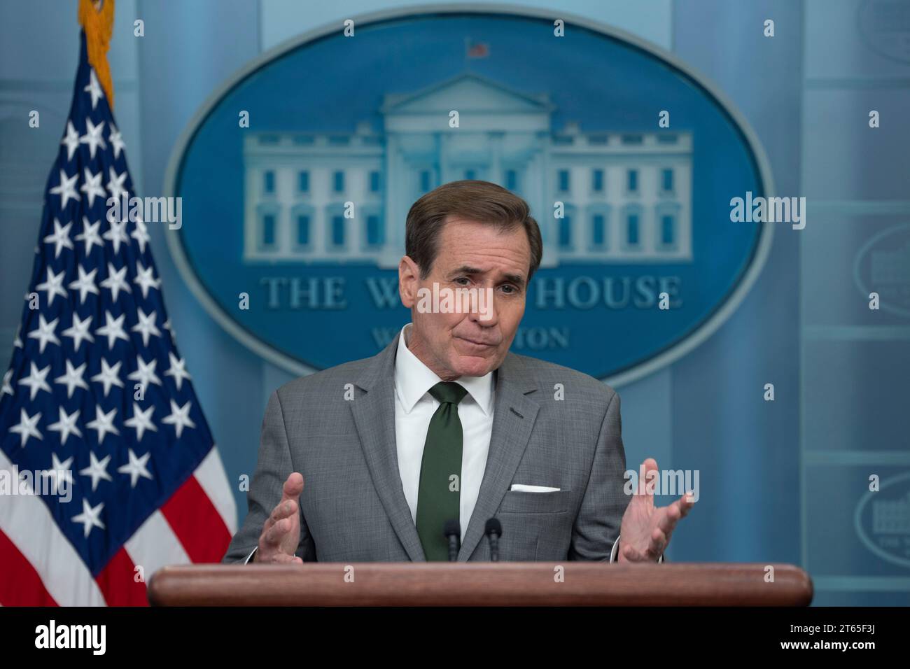 NSC Coordinator for Strategic Communications John Kirby participates in ...