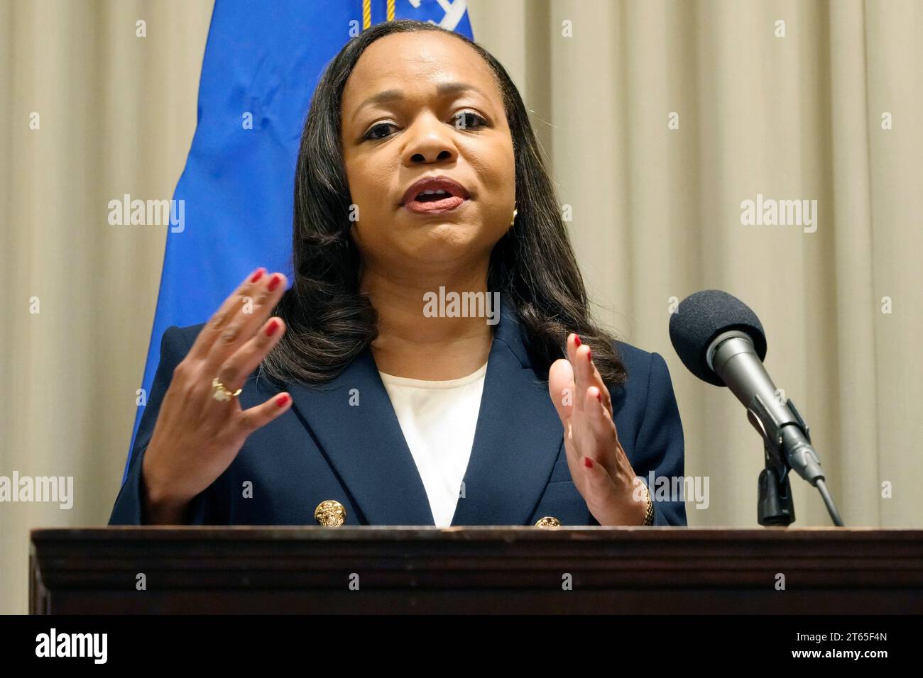 Assistant Attorney General Kristen Clarke of the U.S. Department of ...