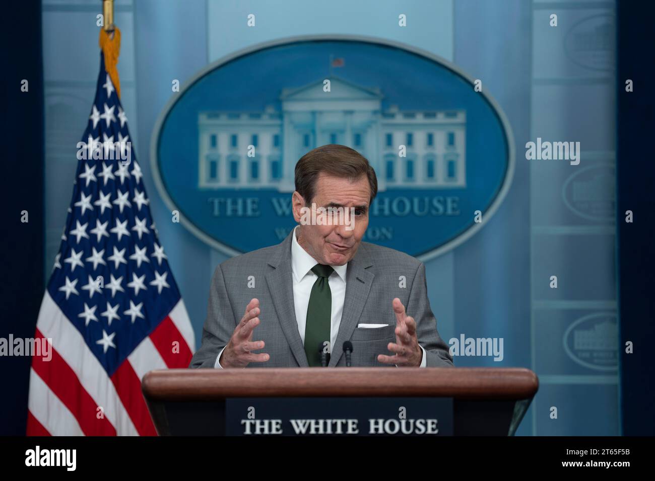 NSC Coordinator for Strategic Communications John Kirby participates in ...