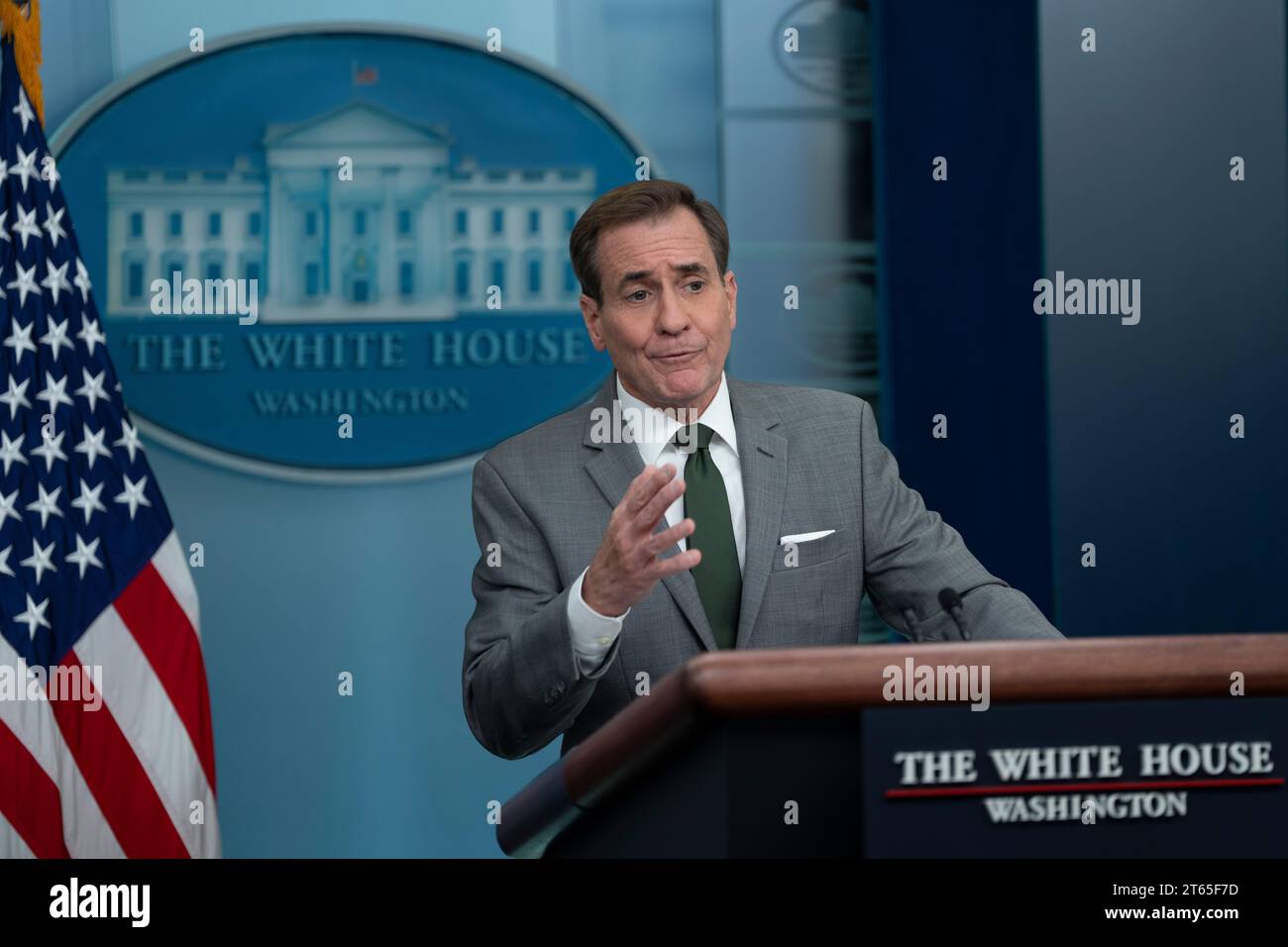 NSC Coordinator for Strategic Communications John Kirby participates in ...