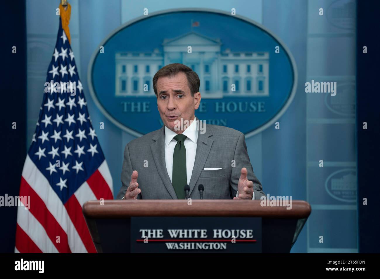 NSC Coordinator for Strategic Communications John Kirby participates in ...