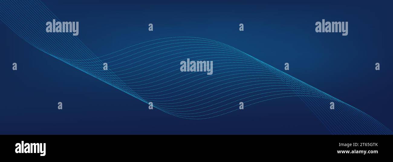 Blue wave background. Abstract curve line. Technology vector. Colorful ...