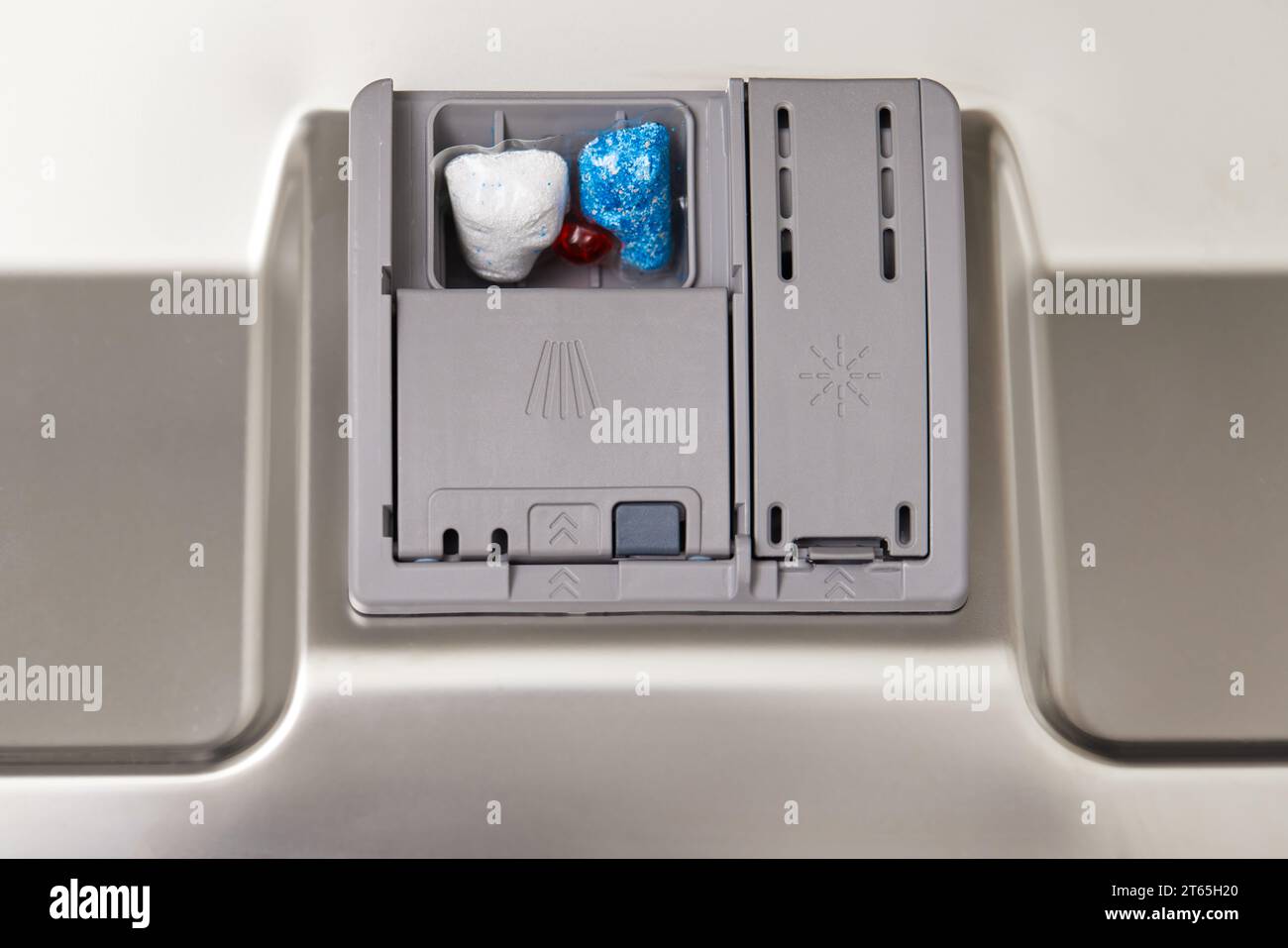 Open detergent compartment hi-res stock photography and images - Alamy