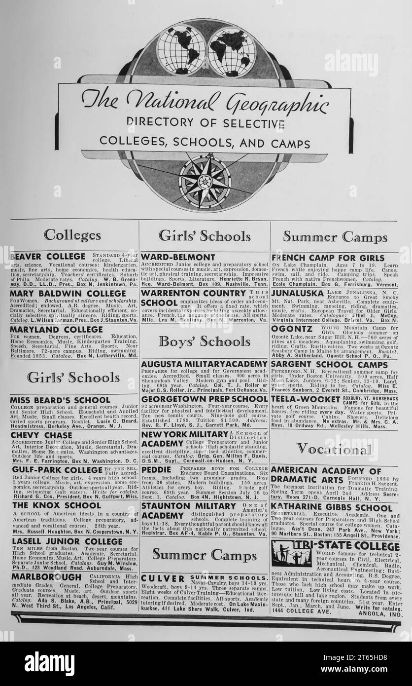 1930s advertisements hi-res stock photography and images - Alamy