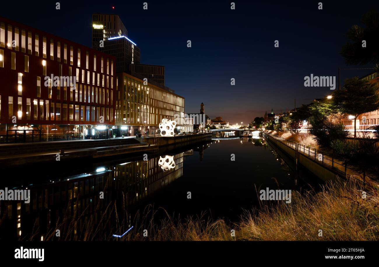 Malmö city night hi-res stock photography and images - Alamy