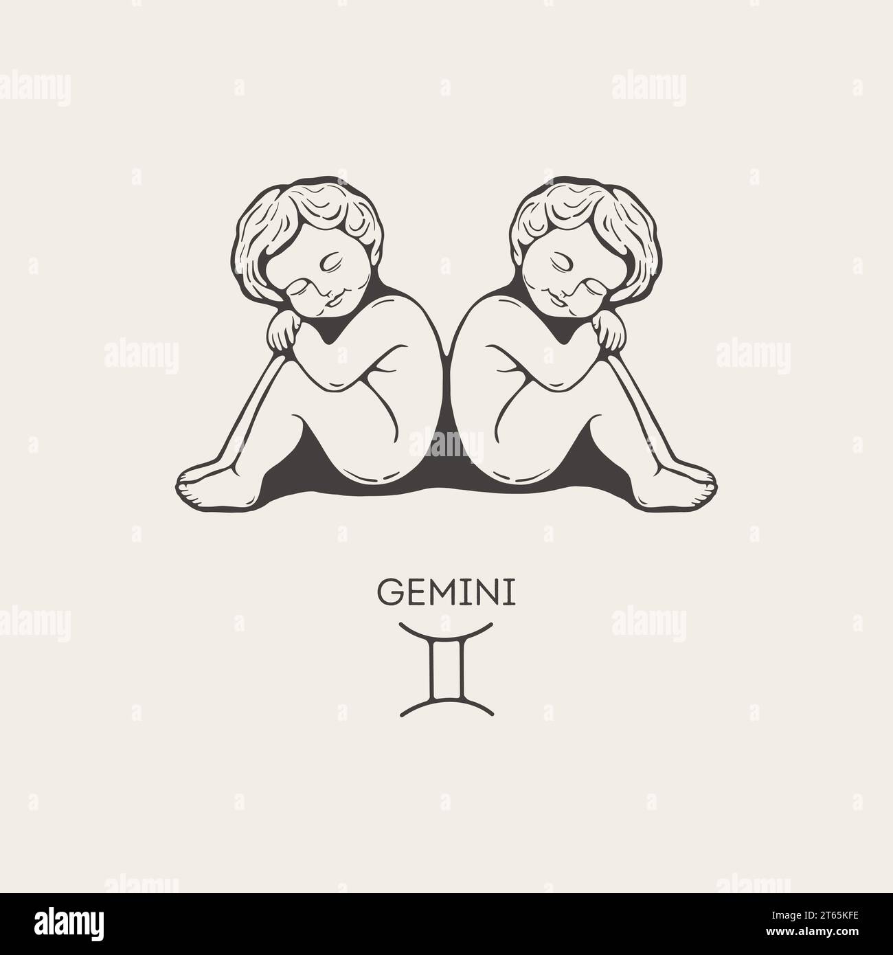 Zodiac signs poster hi-res stock photography and images - Alamy