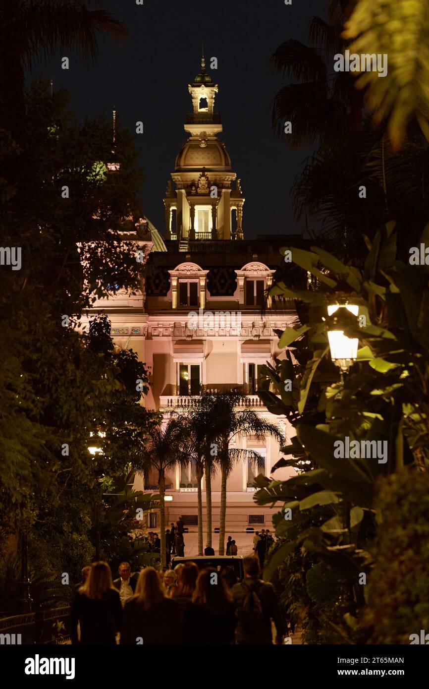 Monaco, Monte-Carlo, 12 November 2022: The famous Casino Monte-Carlo is ...