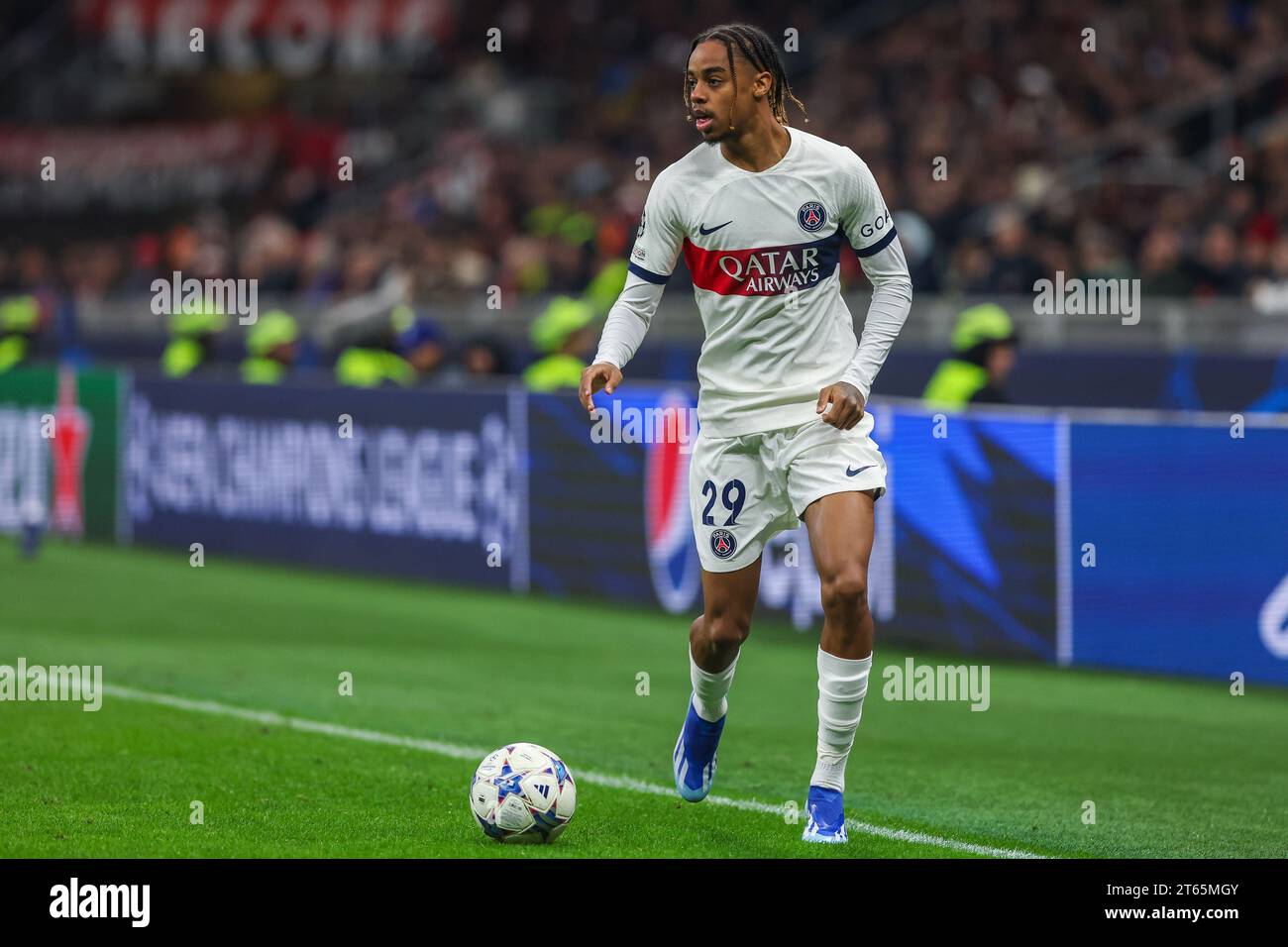 Bradley barcola champions league hi-res stock photography and images ...