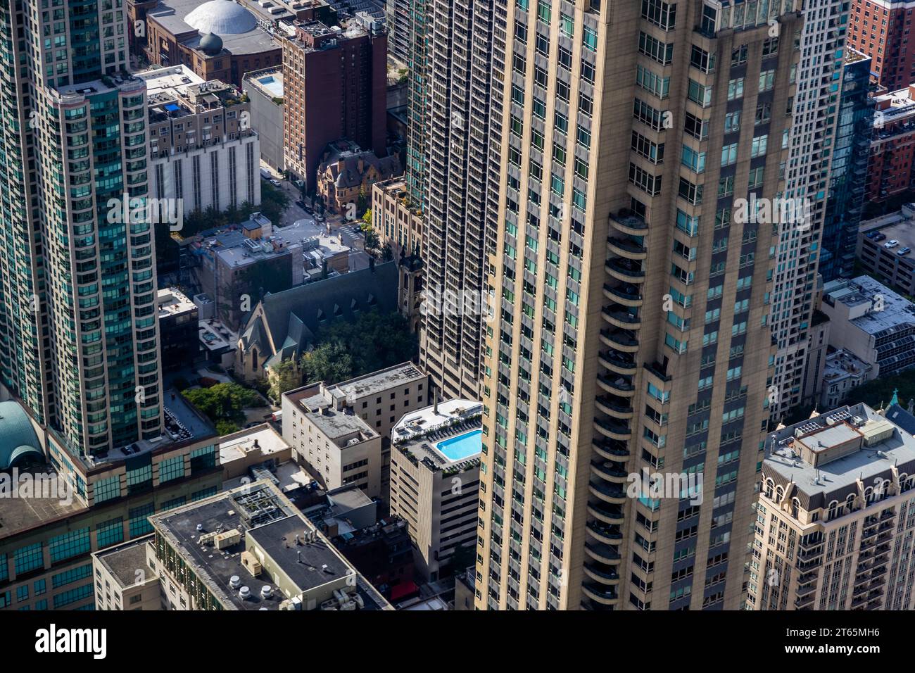 360 chicago hancock building hi-res stock photography and images - Alamy