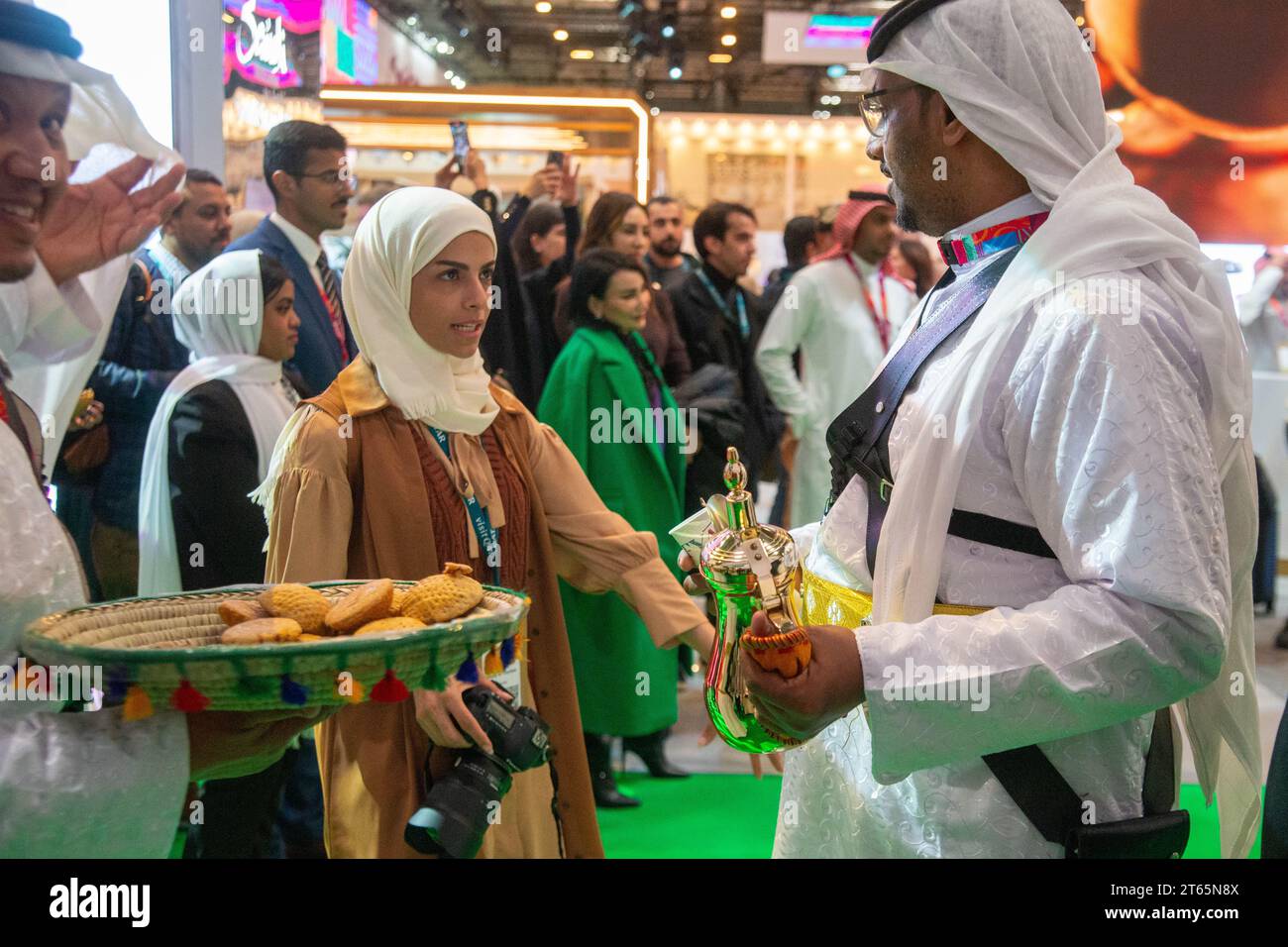 London, UK. 8th Nov, 2023. WTM 2023 London Final Day. Saudi Cultural ...