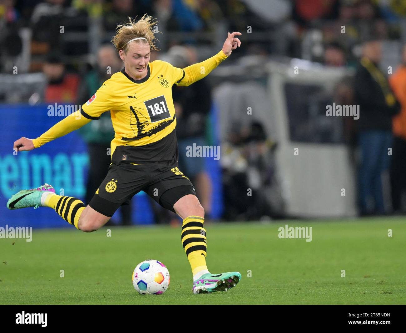 DORTMUND - Julian Brandt of Borussia Dortmund during the Bundesliga ...