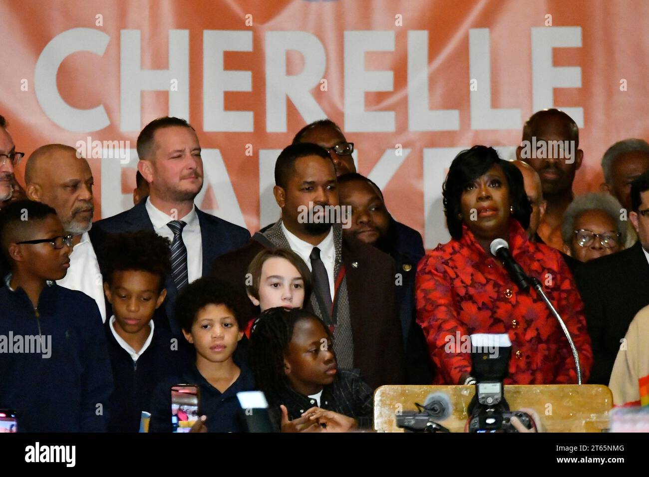 Cherelle Parker, the Democratic nominee for Mayor of the sixth-largest ...