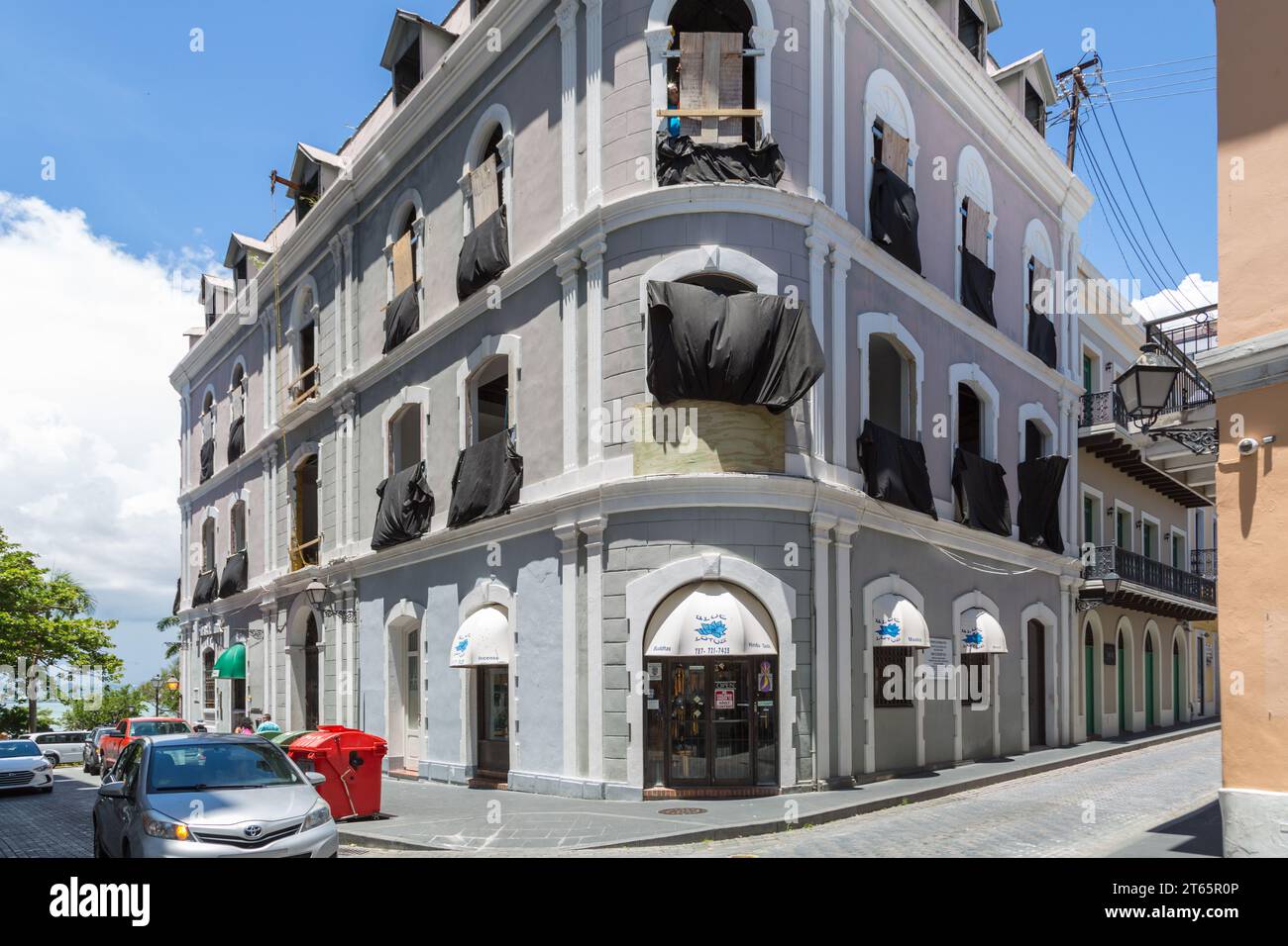 Reconstruction of second and third floors of commercial building at 156 ...