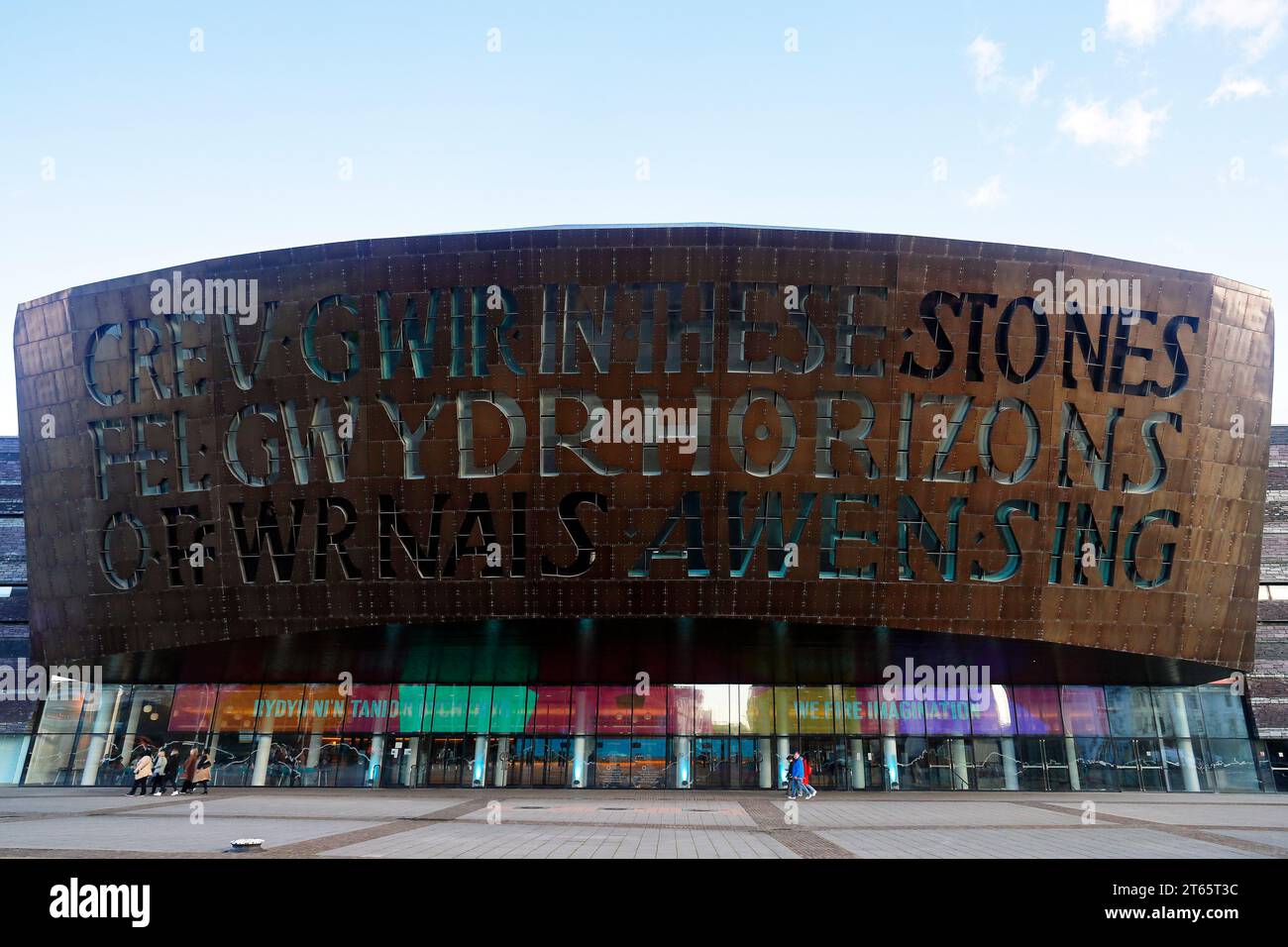 The Millennium Centre, Cardiff Bay. Theatre, concert hall and Home of ...
