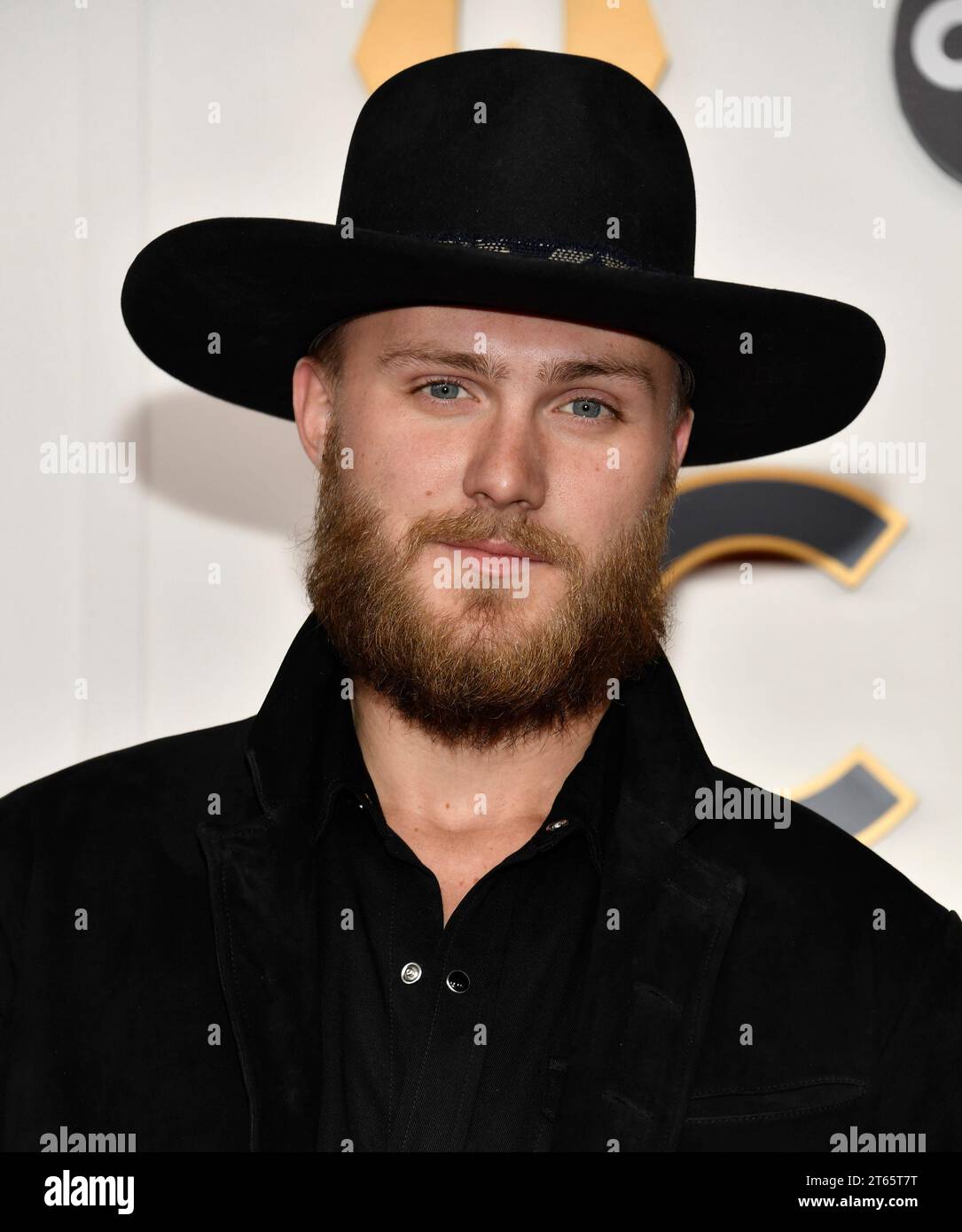 Jackson Dean arrives at the 57th Annual CMA Awards on Wednesday, Nov. 8 ...
