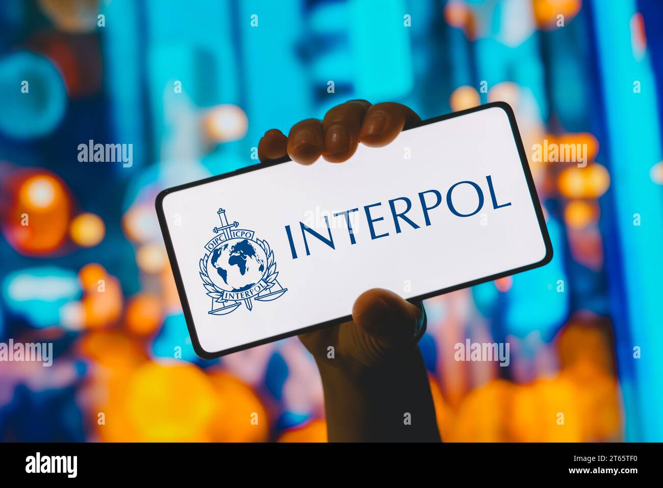 Interpol logo hi-res stock photography and images - Alamy