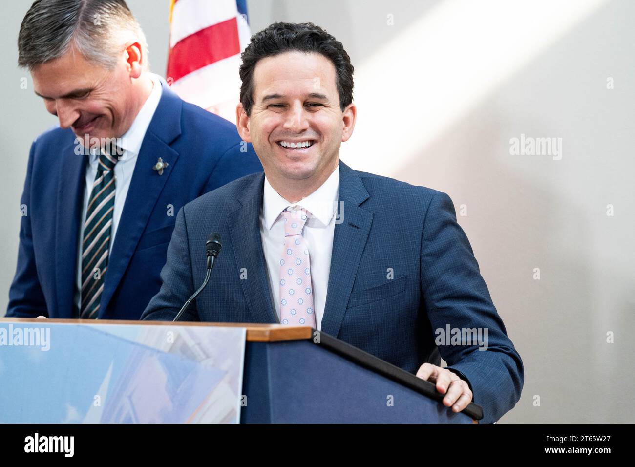 Washington, United States. 08th Nov, 2023. U.S. Senator Brian Schatz (D ...