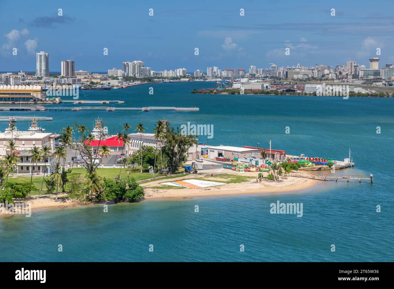 United States Coast Guard station in San Juan, Puerto Rico Stock Photo ...