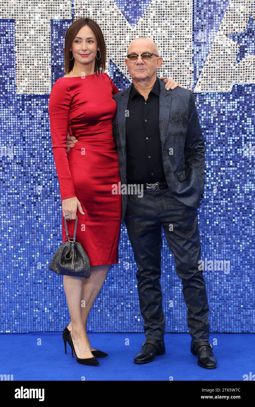 Heather Taupin and Bernie Taupin attend the "Rocketman" UK premiere at ...