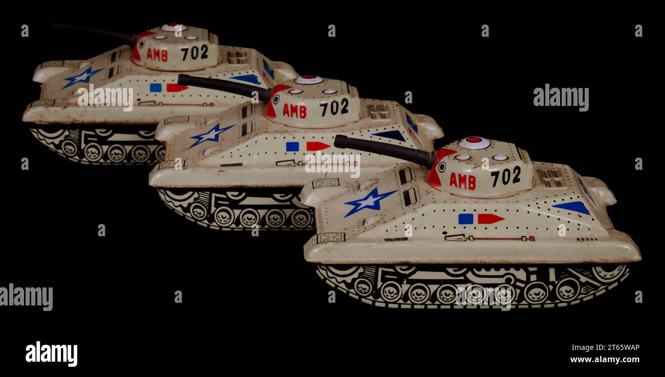 Vintage American Tanks Stock Photo - Alamy