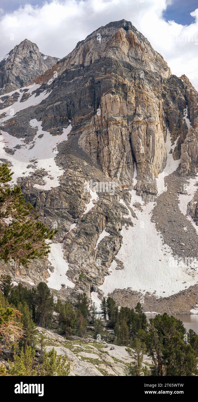 Painted Lady above Rae Lakes on the PCT in California Stock Photo - Alamy