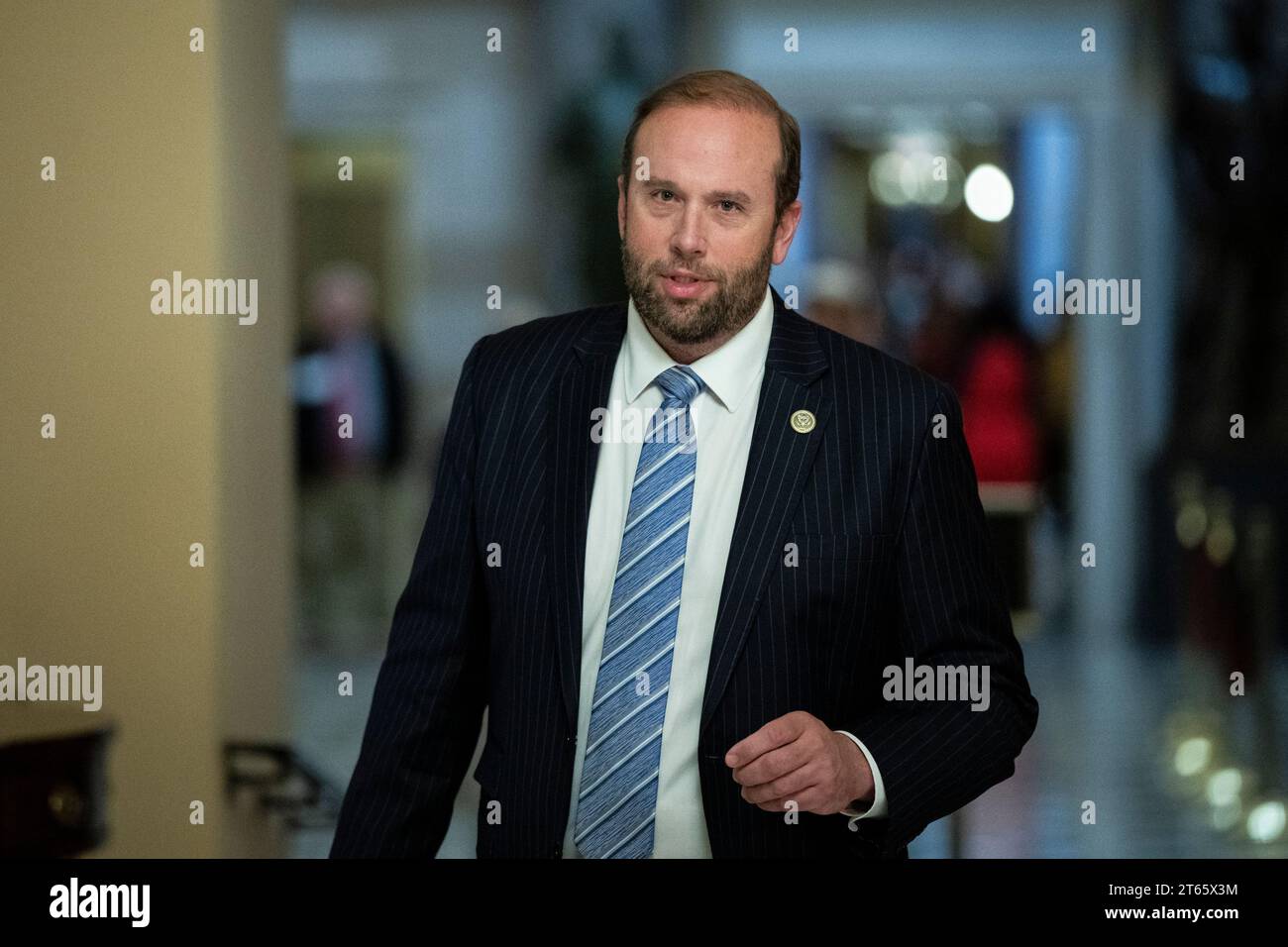 Representative Jason Smith (R-MO) walks through the U.S. Capitol after ...