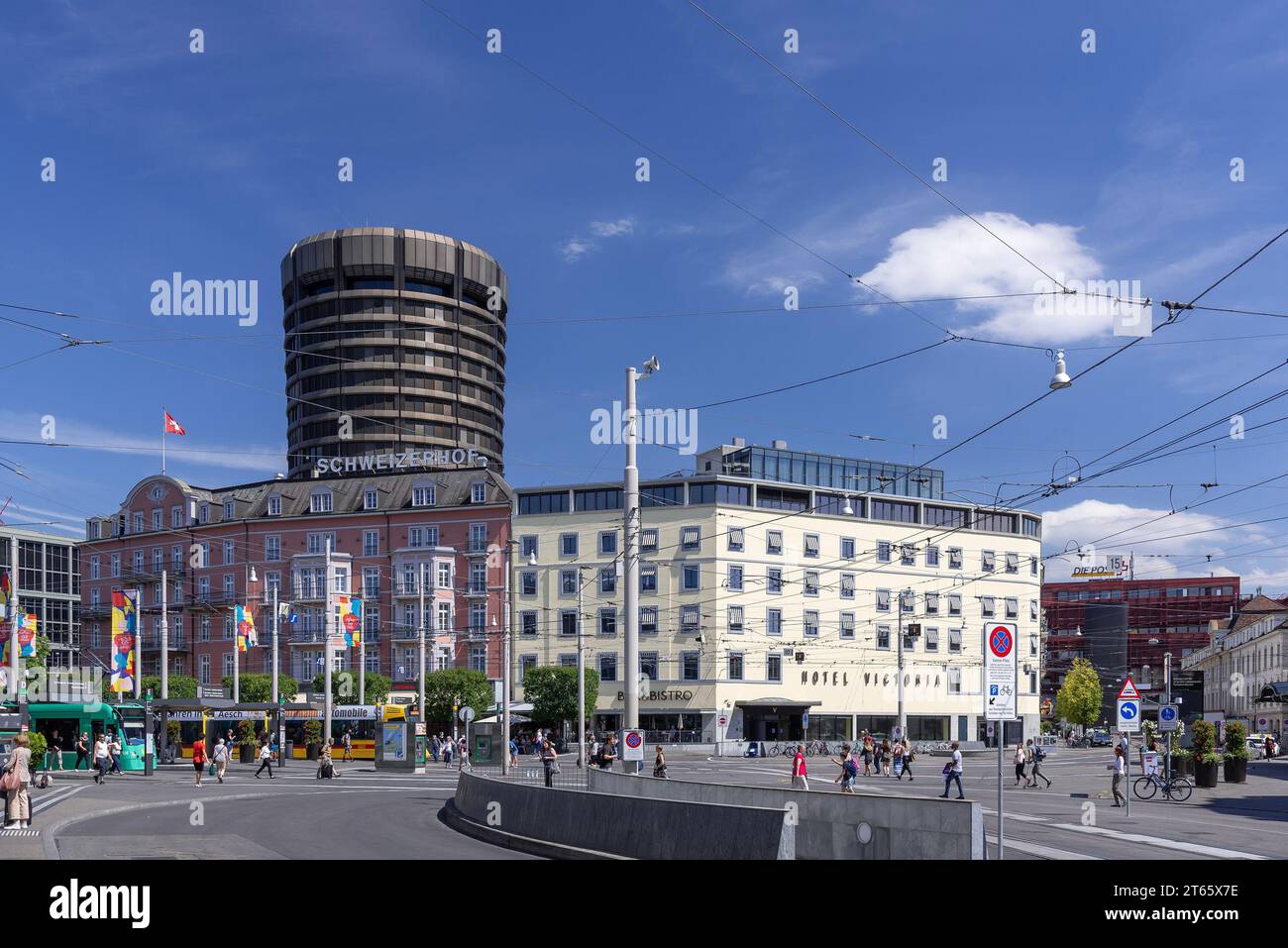 Bis tower basel hi-res stock photography and images - Alamy