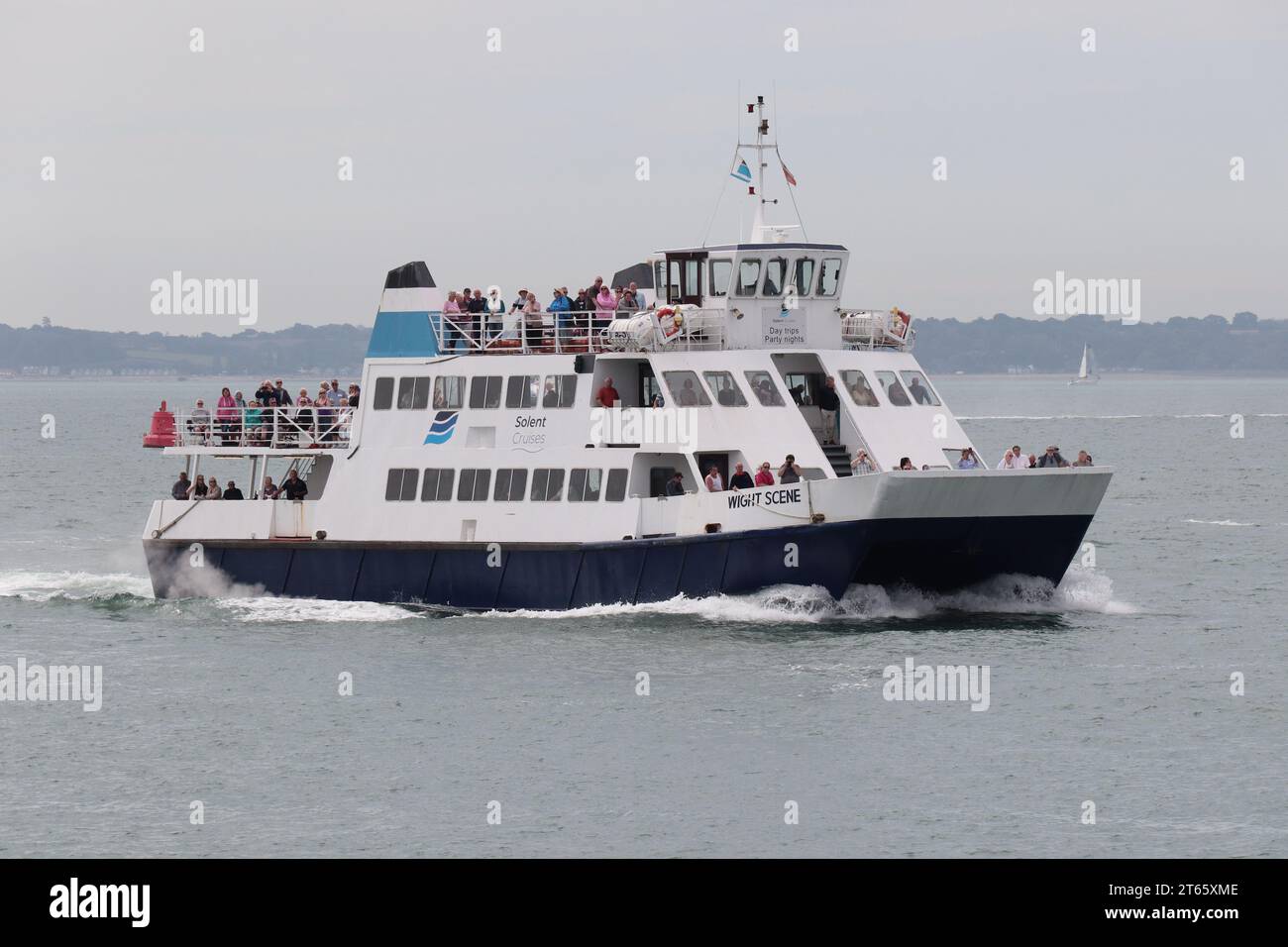 Wight scene ship hi-res stock photography and images - Alamy