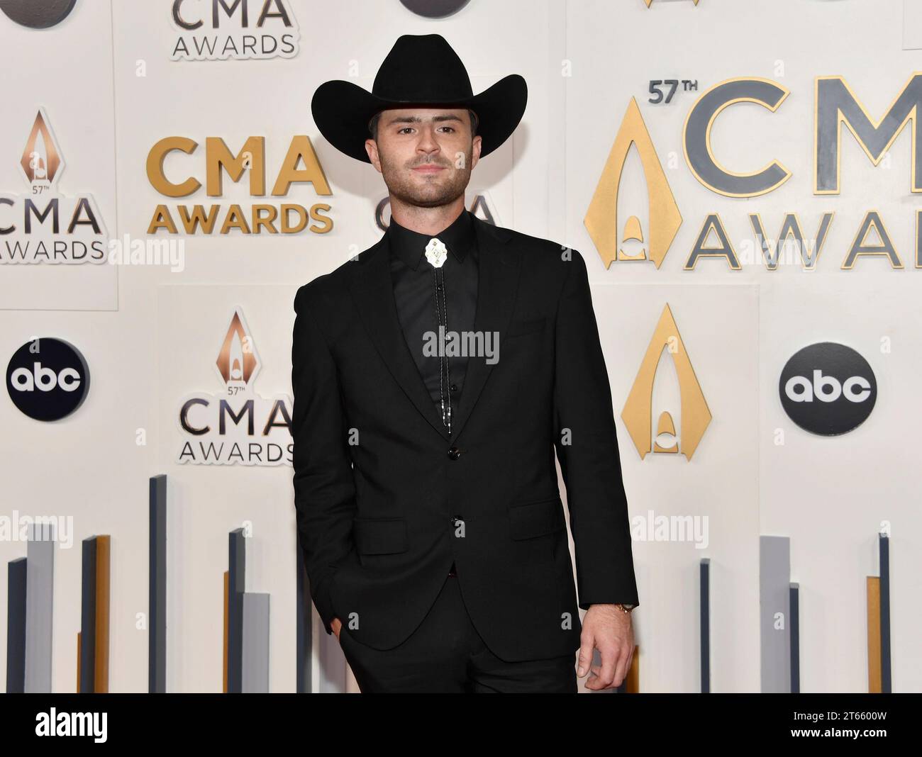Greylan James arrives at the 57th Annual CMA Awards on Wednesday, Nov ...