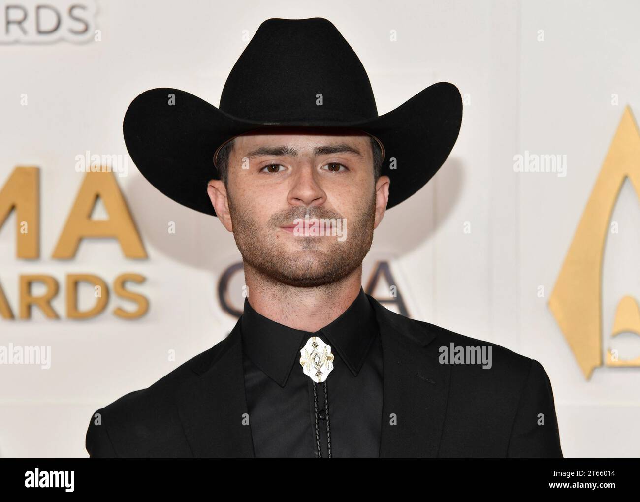 Greylan James arrives at the 57th Annual CMA Awards on Wednesday, Nov ...