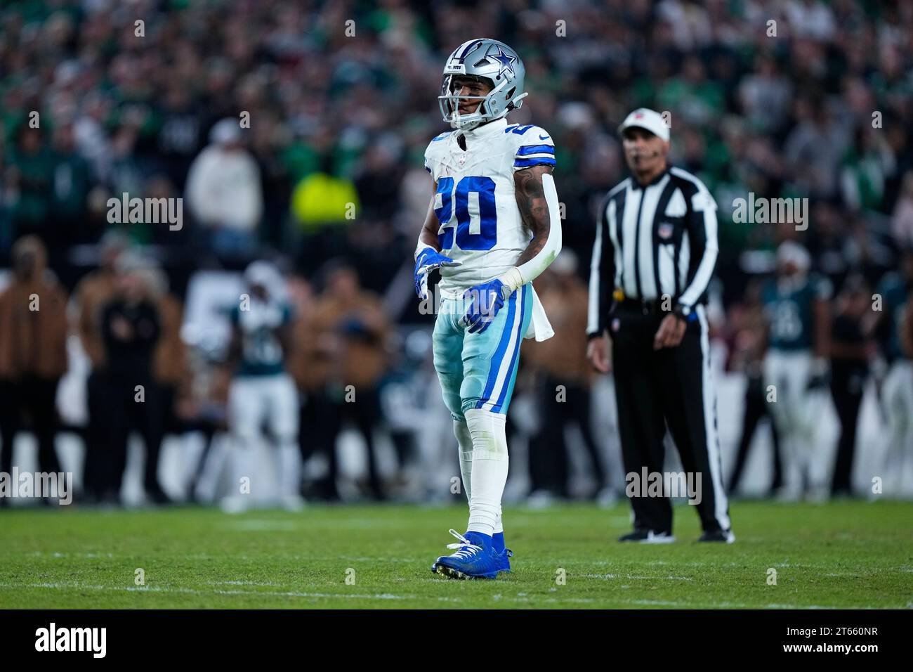 Dallas Cowboys' Tony Pollard in action during an NFL football game ...