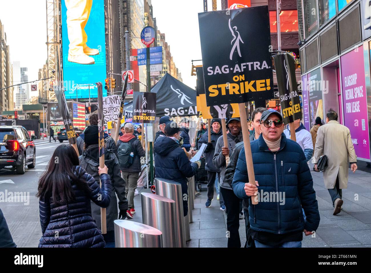 New York, USA. , . SAG-AFTRA (Screen Actors Guild and American ...