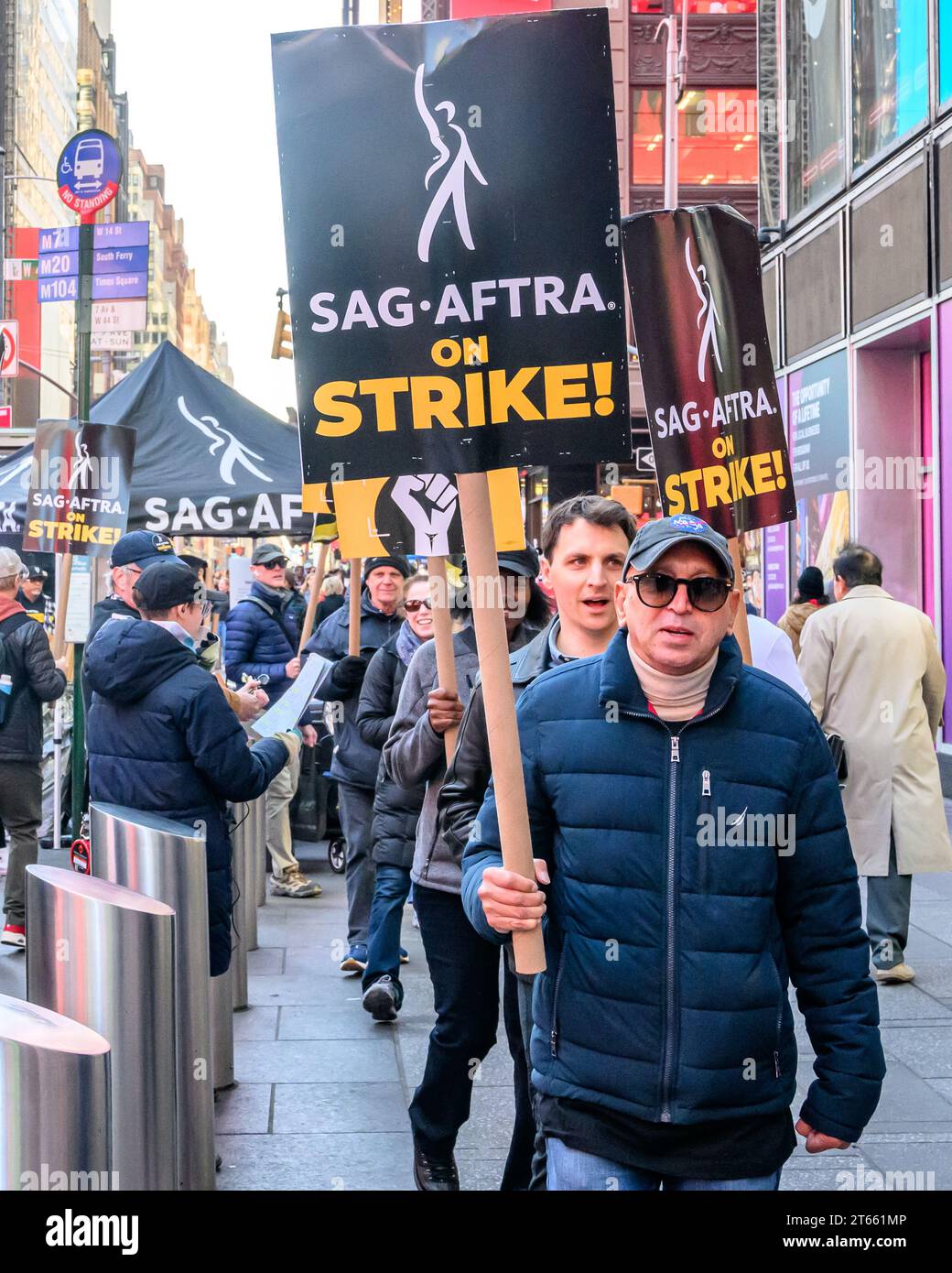 New York, USA. , . SAG-AFTRA (Screen Actors Guild and American ...