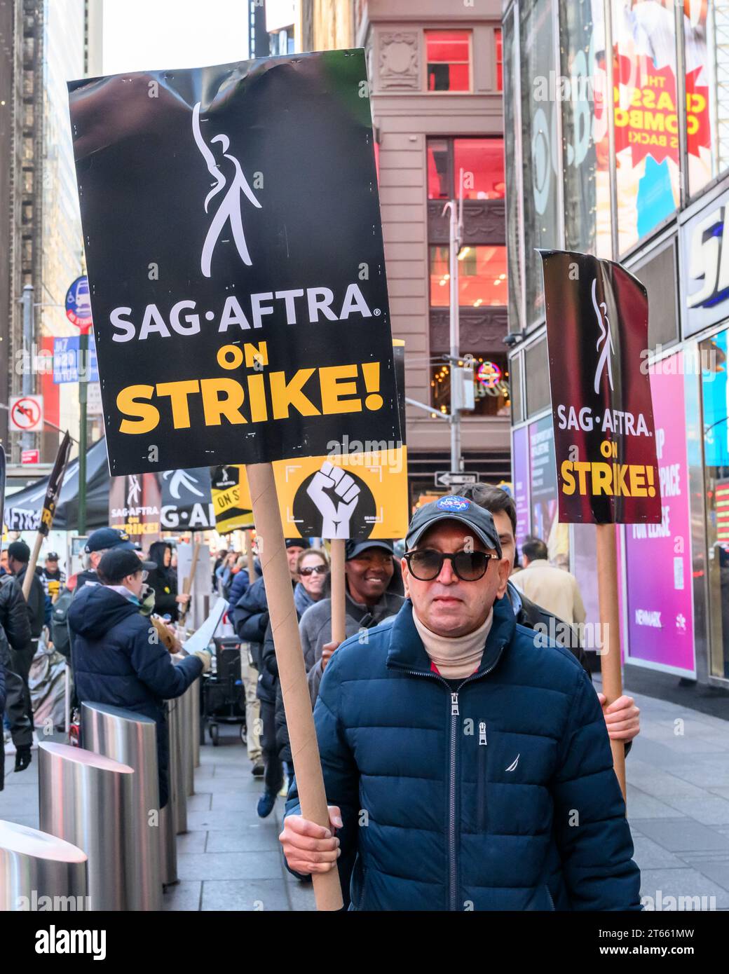 New York, USA. , . SAG-AFTRA (Screen Actors Guild and American ...
