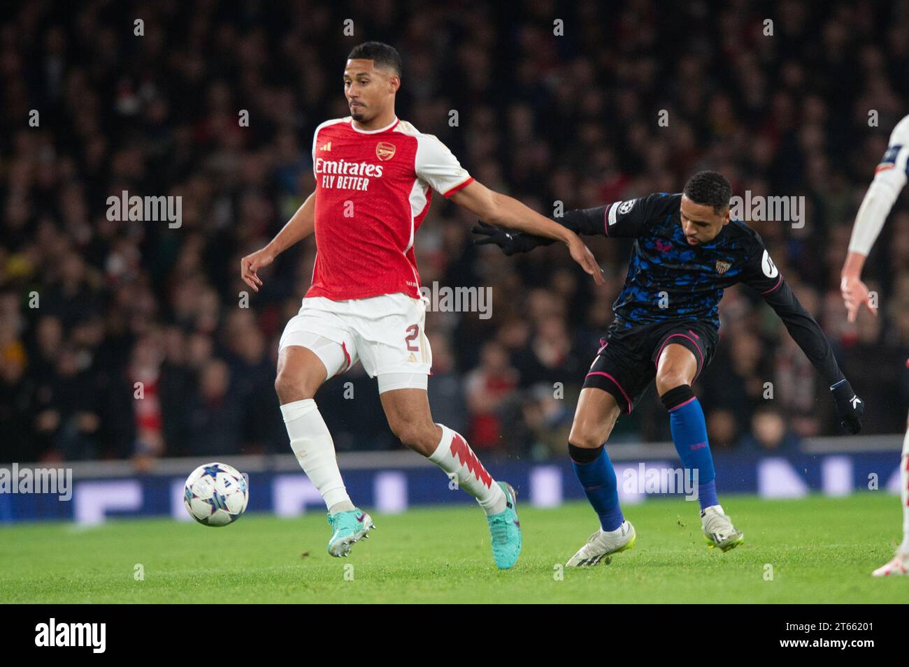 Emirates Stadium, London, UK. 8th Nov, 2023. Champions League Football ...
