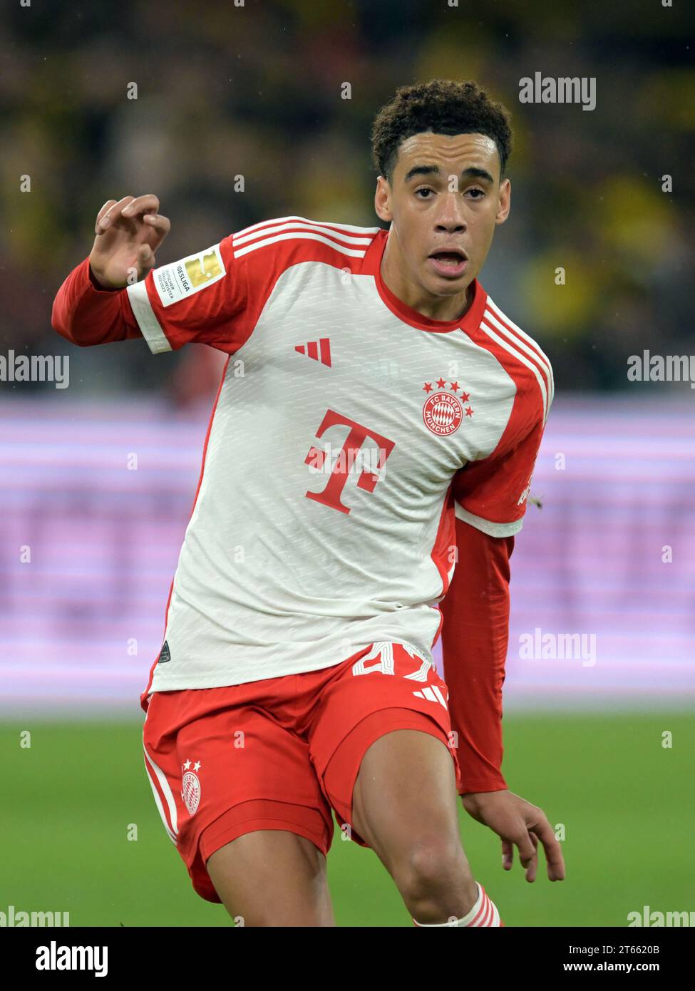 DORTMUND - Jamal Musiala of FC Bayern Munchen during the Bundesliga ...