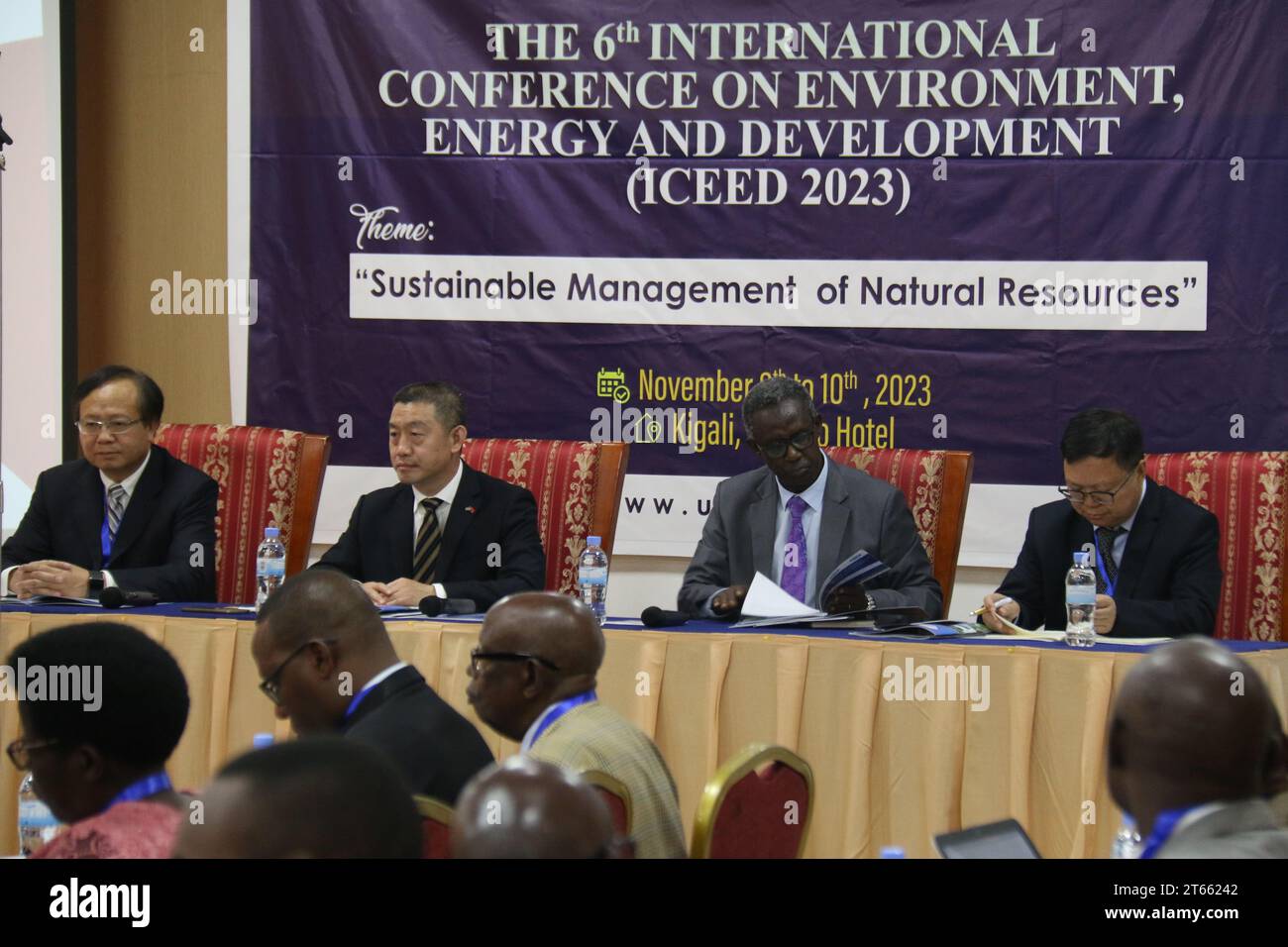 Kigali, Rwanda. 8th Nov, 2023. The sixth International Conference on ...