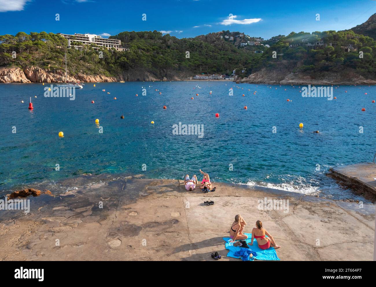 Amazing mediiteran sea views from the grounds of Hotel AiguaBlava near ...