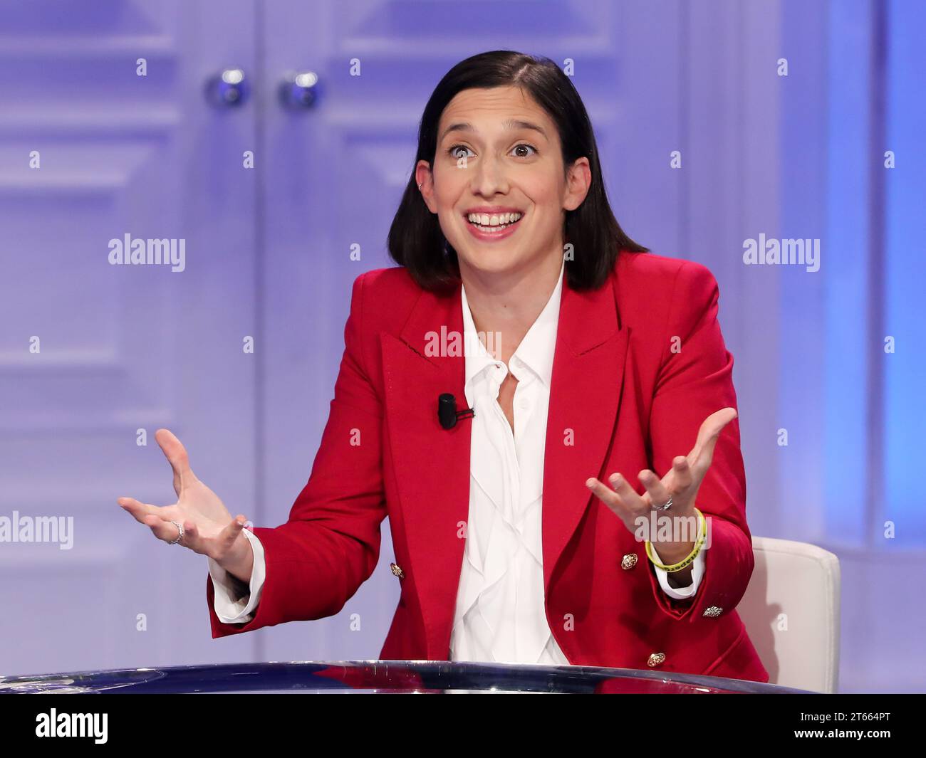 Rome, Italy. 08th Nov, 2023. Rome, Rai ex Teulada studios, TV broadcast ...